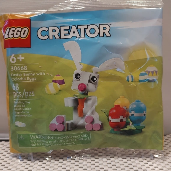Lego | Toys | Lego Creator 3668 Easter Bunny With Colorful Eggs | Poshmark